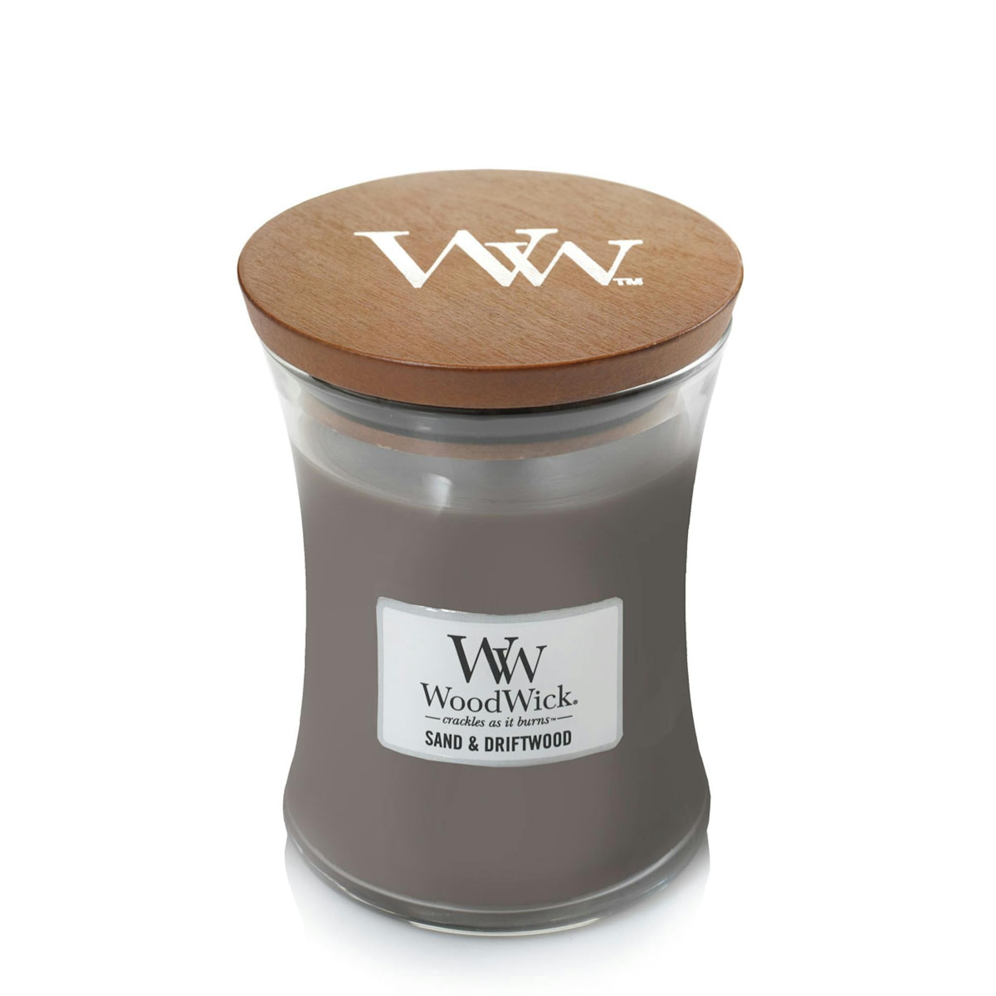 Woodwick Sand & Driftwood 275 g – Sanza